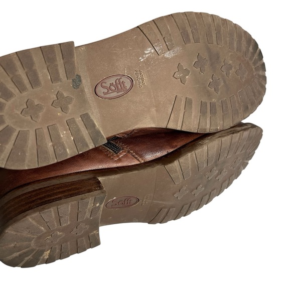 Sofft | Shoes | Sofft Beckie Rose Soft Leather Double Sided Zip Ankle ...